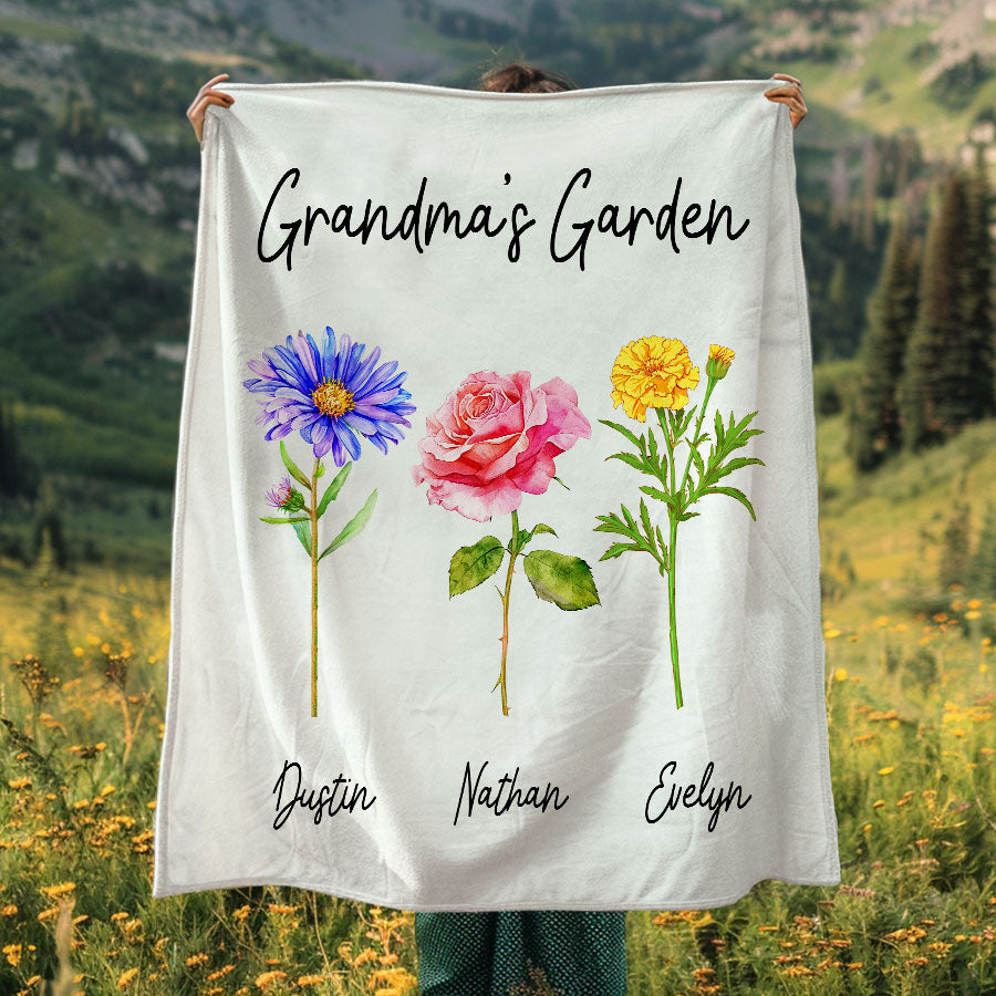 Custom Blanket For Grandma