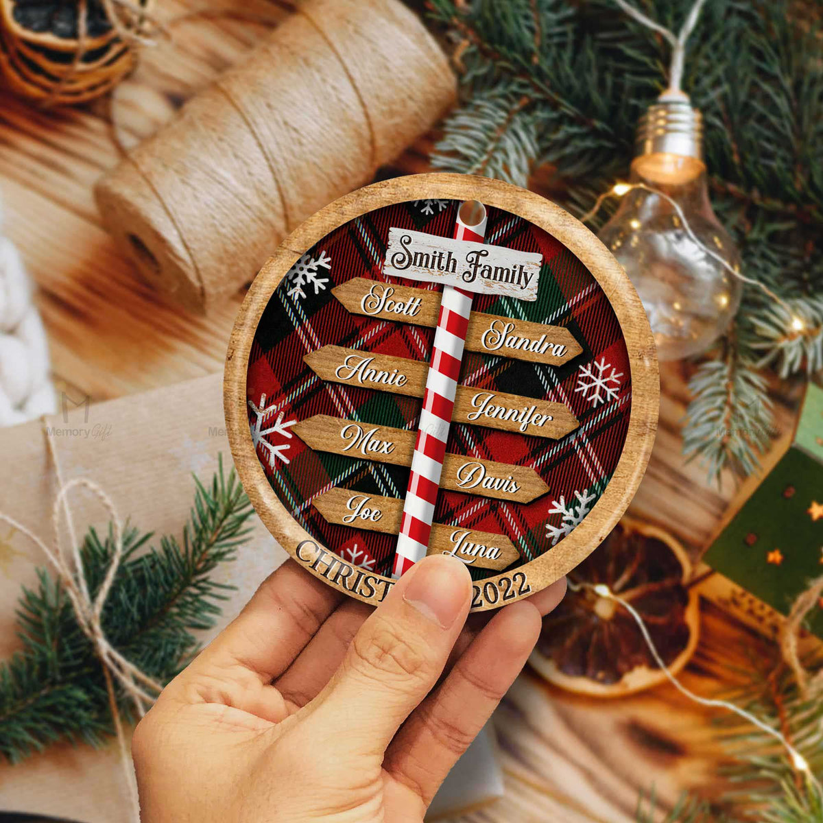 Customized Christmas Ornaments | 2022 Personalized Name Ornaments ...