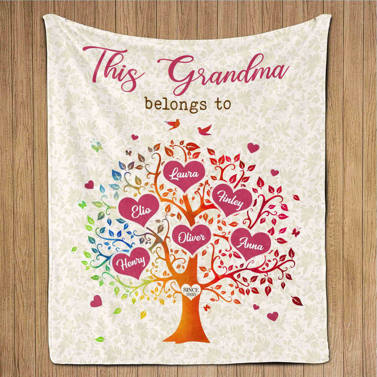 Personalized Blankets For Grandma