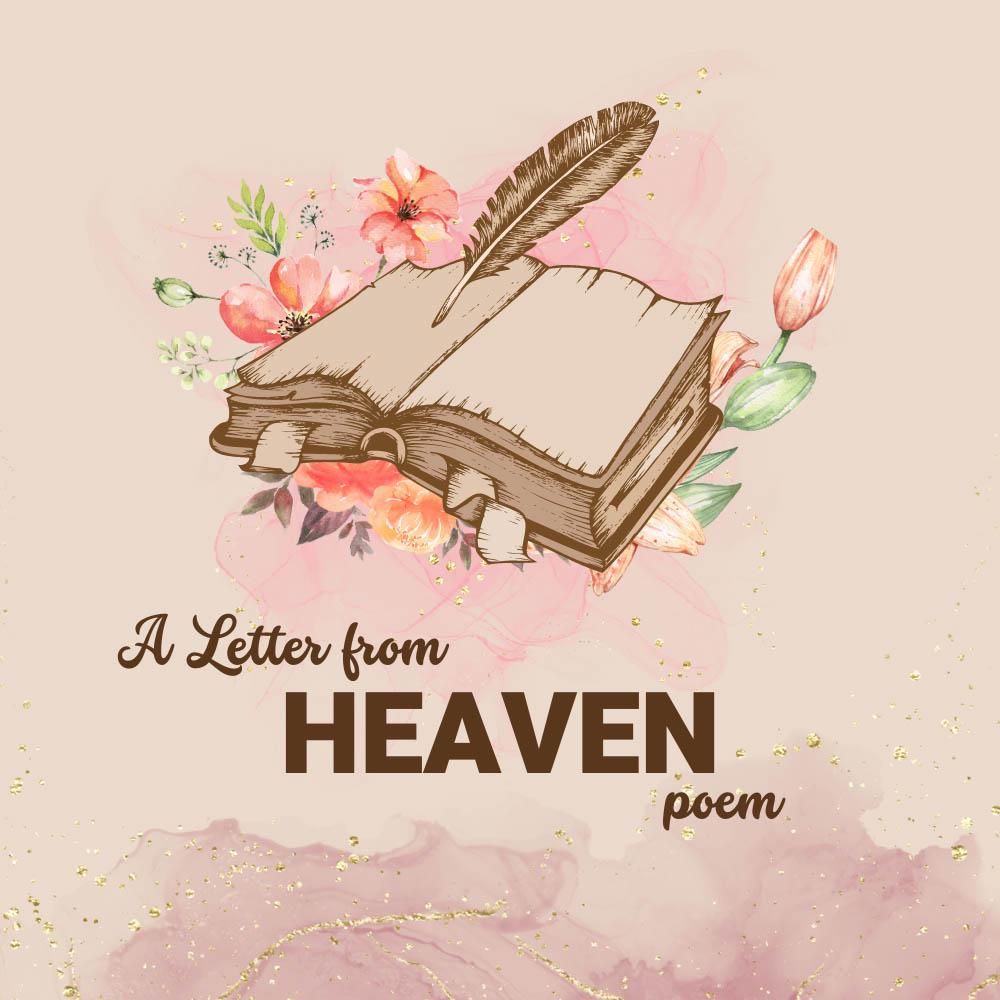 A Letter From Heaven Poem - Touching Letter - Memory-Gift™