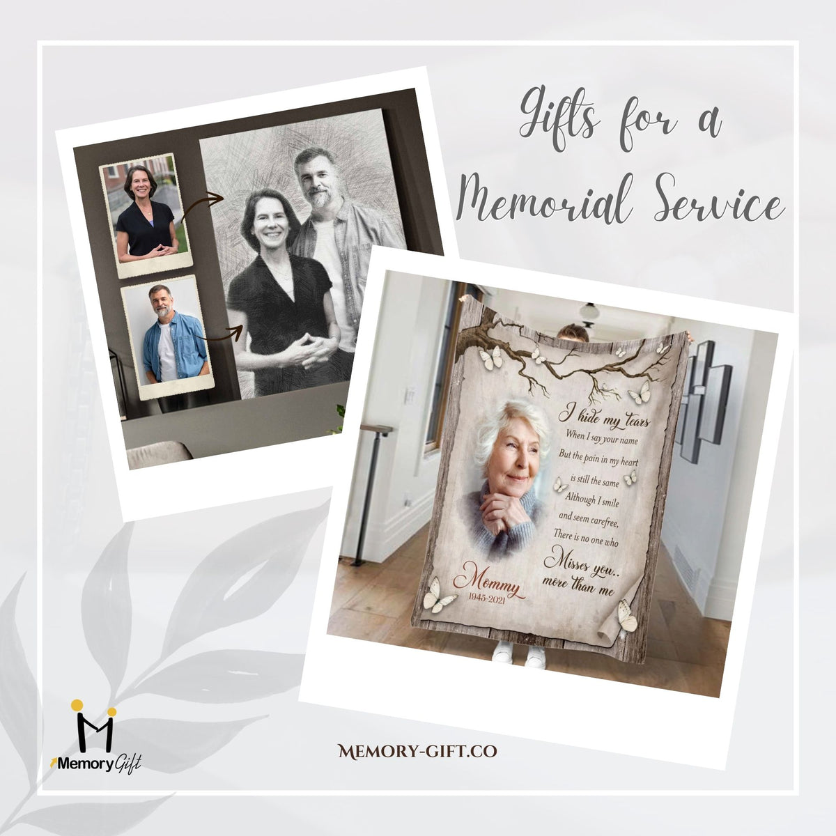 Top 20 Best Meaningful Gifts for a Memorial Service in 2022 - Memory-Gift™