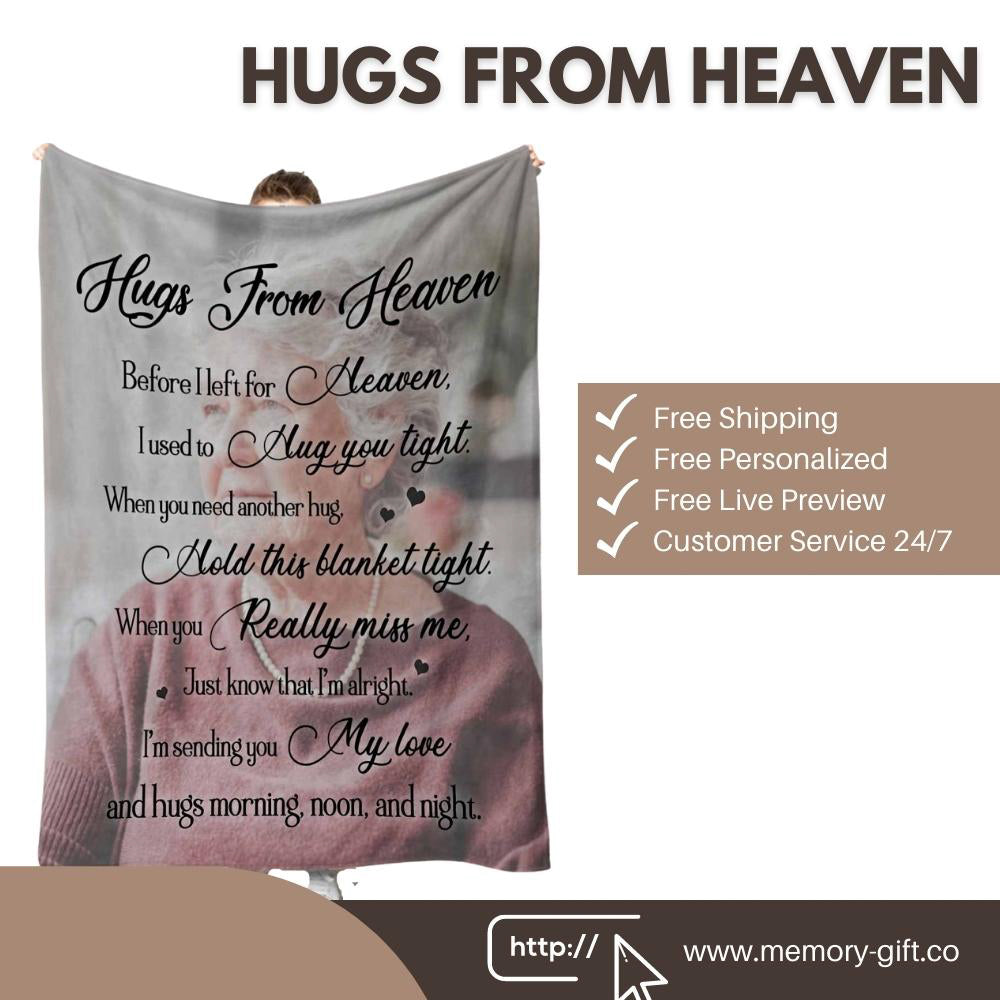 Top Sympathy Gift Combined with Hugs from Heaven Poem - 12/2024 ...