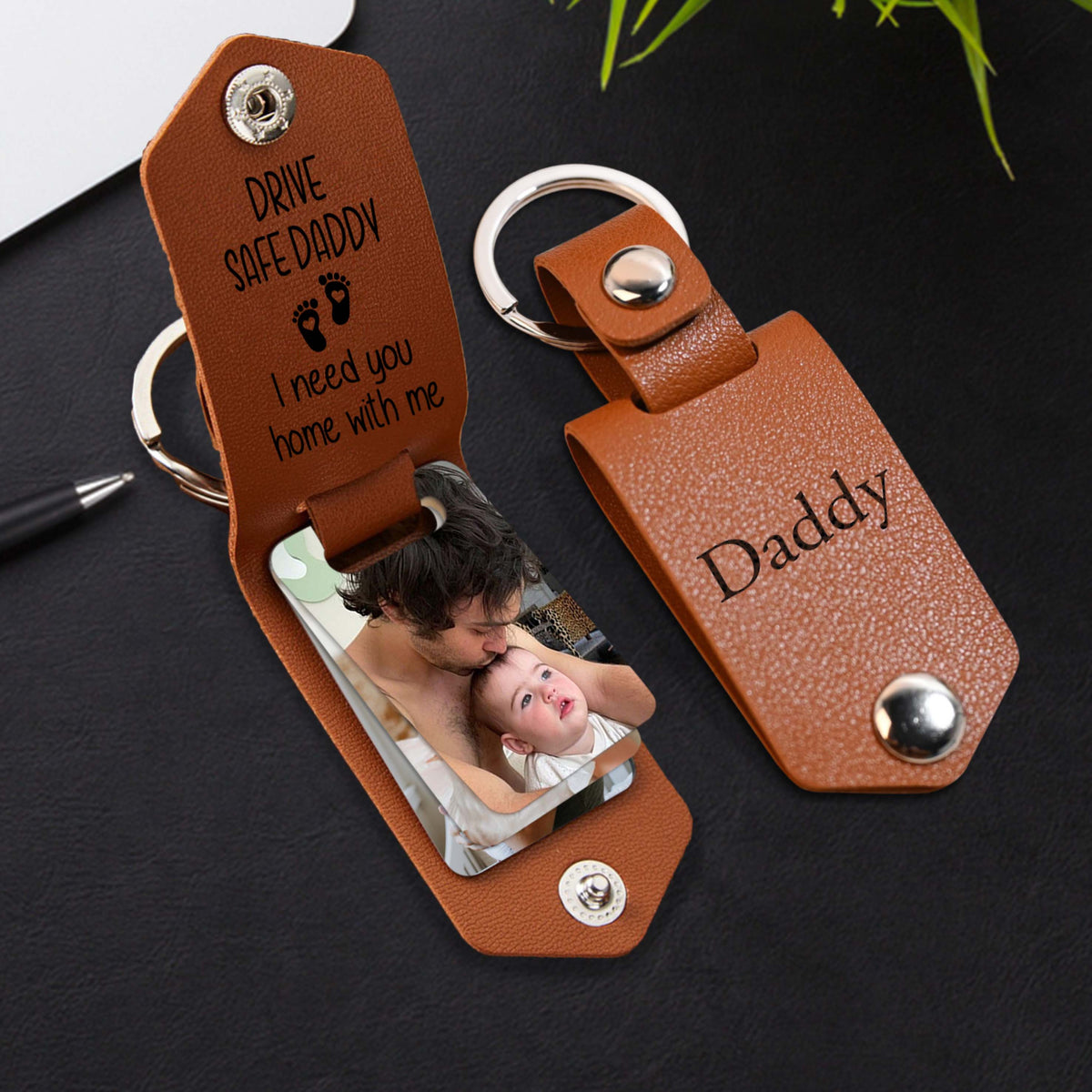 Custom First Father’S Day Gifts | Custom Dad Keychain | Personalised ...