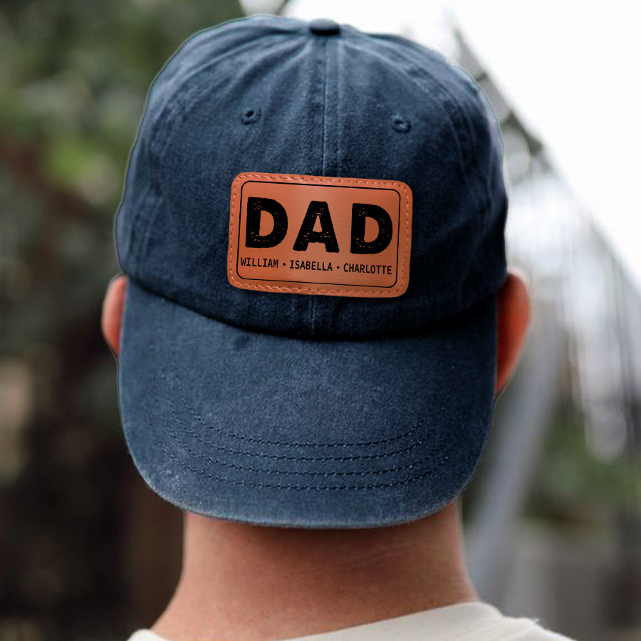 Dad Patch Hat | Custom Fathers Day Gift | Personalized Dad Patch Hat ...