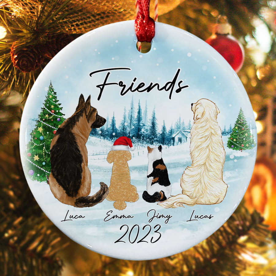 Dog Ornament Personalized | Custom Dog Ornaments By Breed | Dog ...