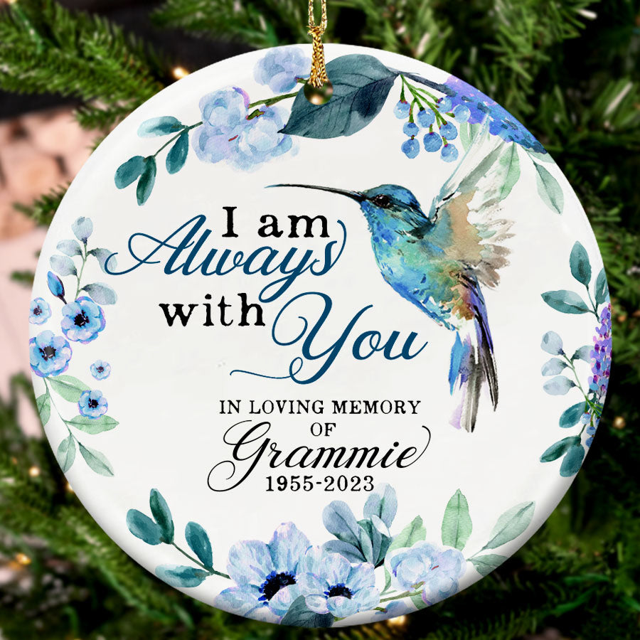 In Loving Memory Ornaments | Ornament For Lost Loved One | I Am Always ...