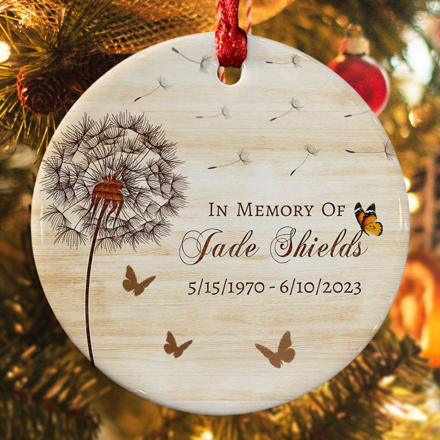 In Memory Of Ornament | Remembrance Ornaments | Ornaments For Deceased ...