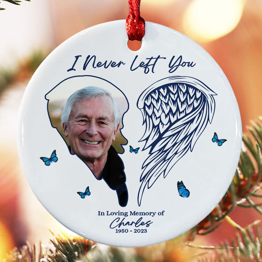 In Memory Ornament | Dad Memorial Ornaments | Remembrance Ornament With ...