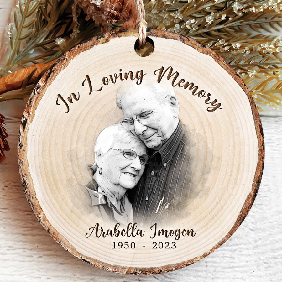 In Memory Ornaments | In Memory Photo Ornament | In Loving Memory ...