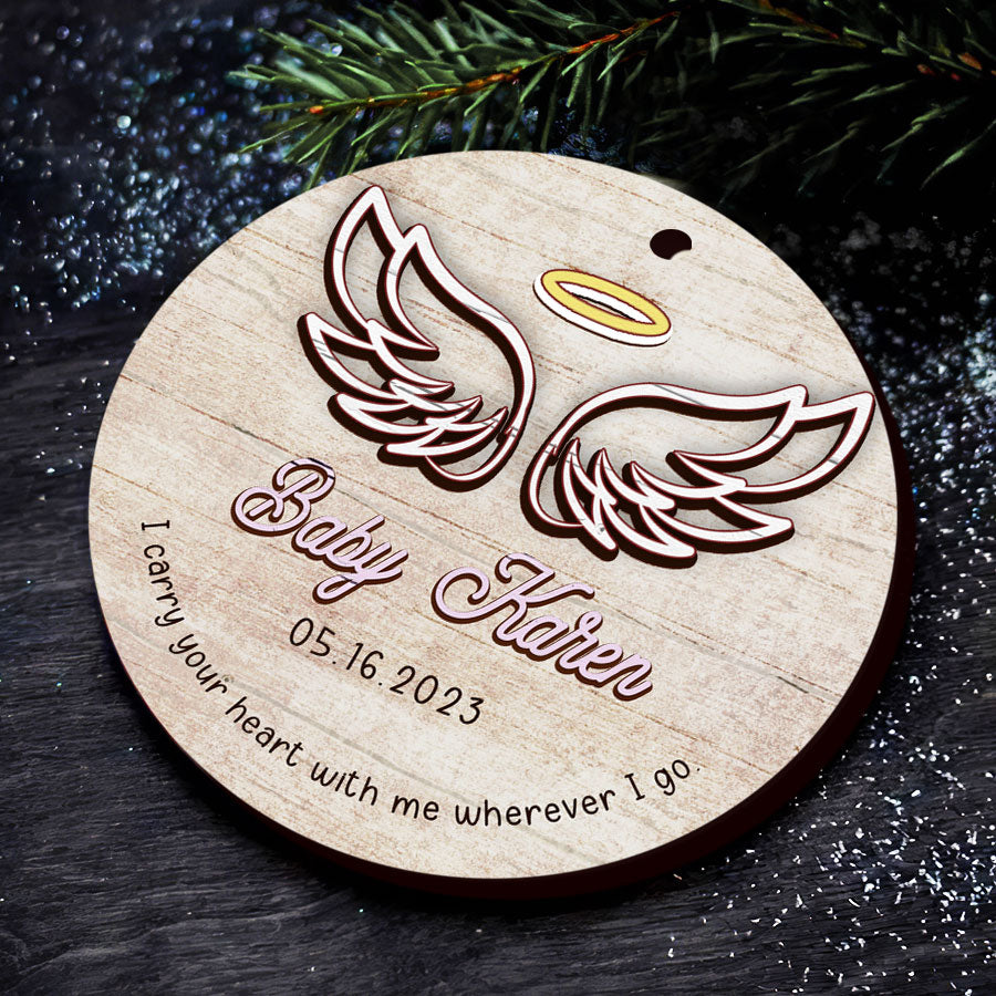 Infant Loss Ornament | Gift For Someone Who Lost A Baby | Gift For ...