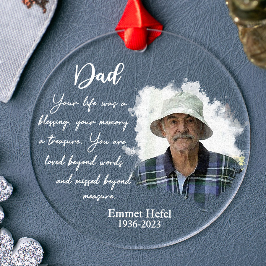 Memorial Ornament | Christmas Ornaments That Can Be Personalized ...