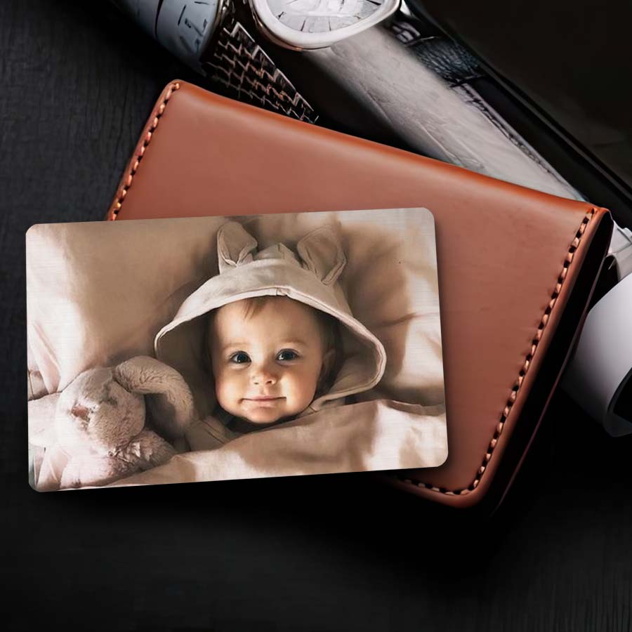 New Dad Wallet Card | 1St Fathers Day Gift | Custom Photo Daddy Wallet ...