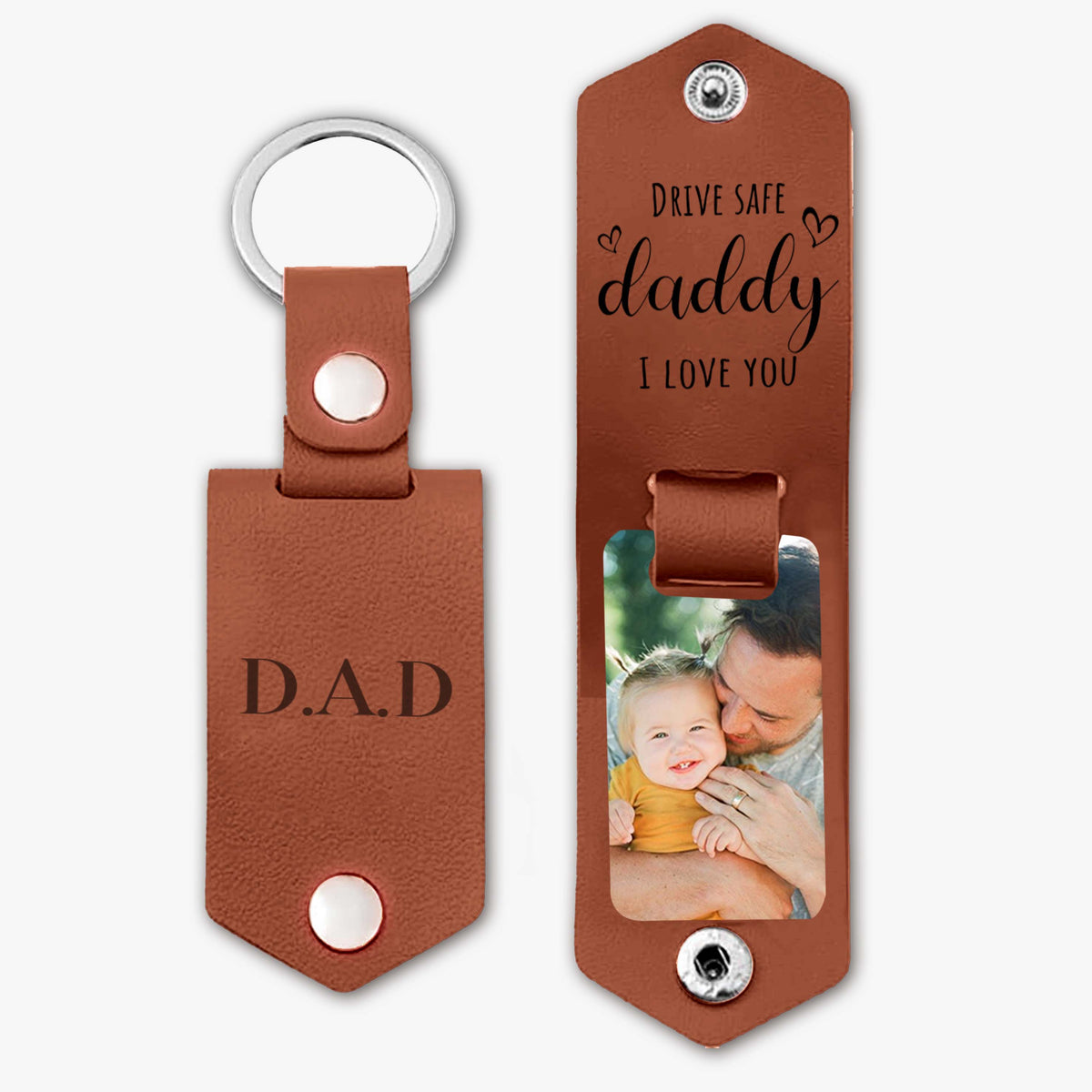 Personalized First Fathers Day Gifts | Dad Key Chain | Fathers Day Gift ...