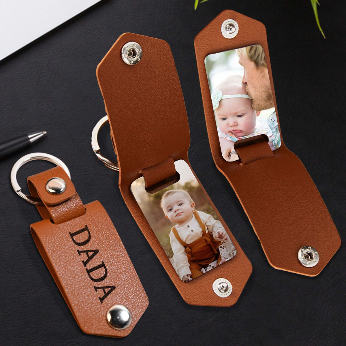 Personalized Gifts For First Fathers Day | Custom Dad Keychain | Father ...