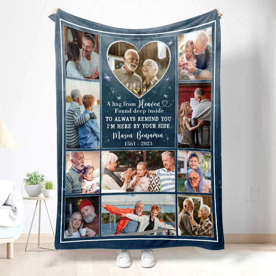 Personalized Memorial Blanket | Customized Memorial Blanket | Blanket ...