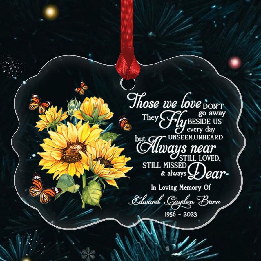 Remembrance Ornament | Ornaments For Lost Loved Ones | Those We Love ...