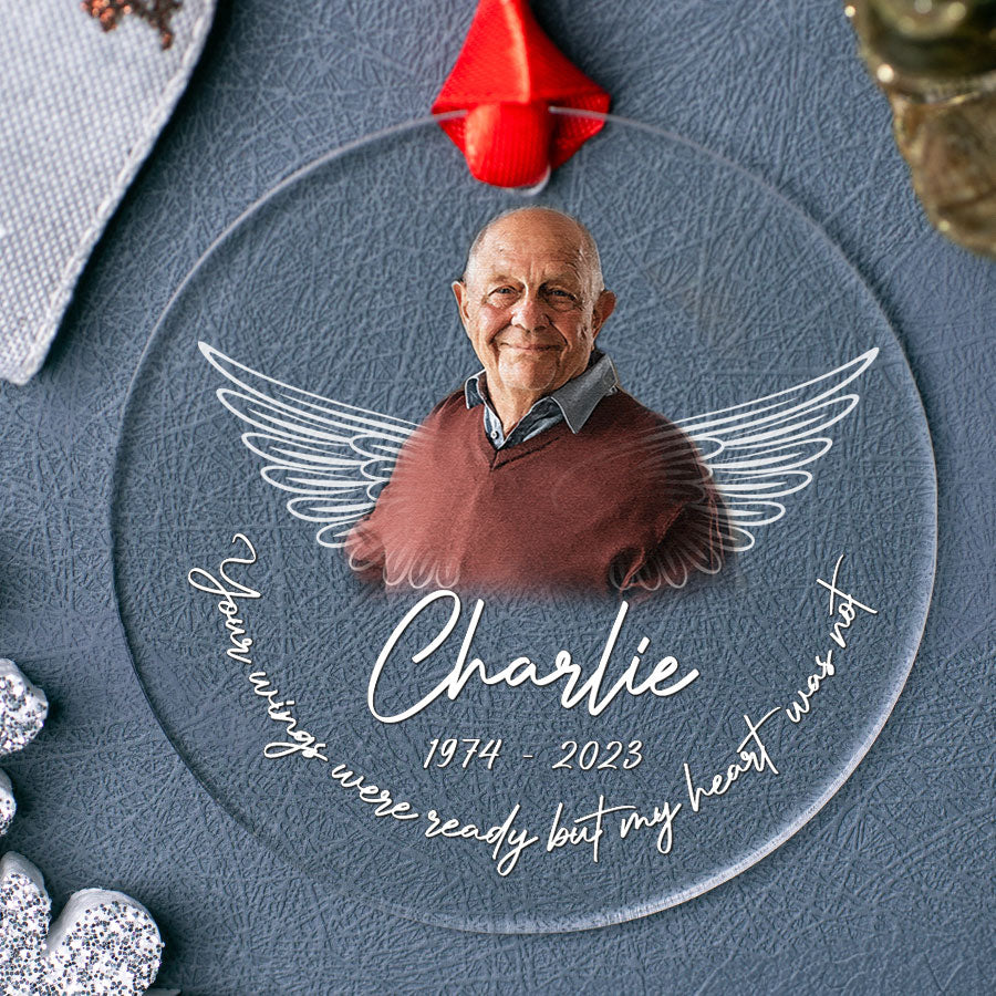 Remembrance Ornament | Personalized Ornaments For Passed Loved One ...