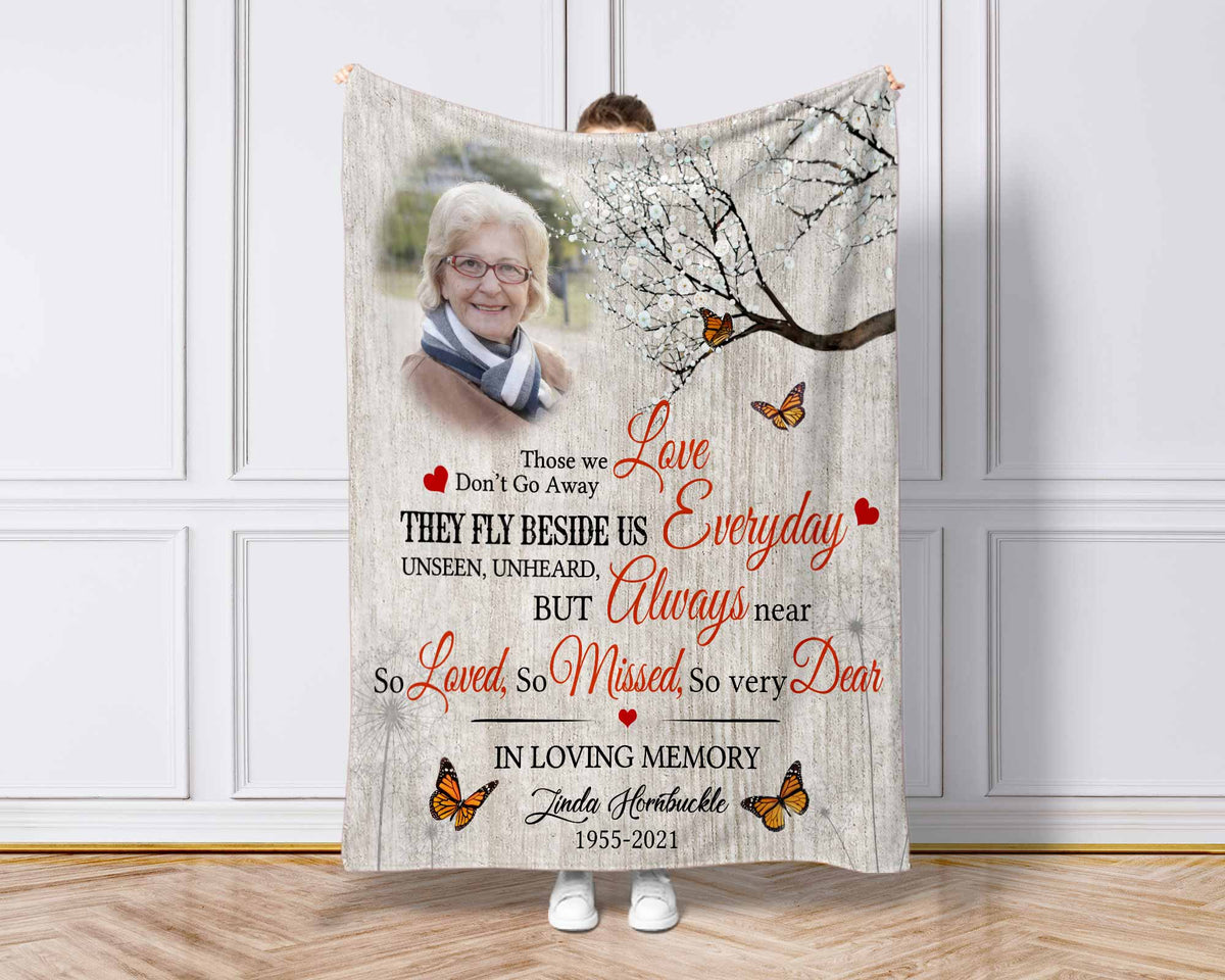 Cardinal In Tree Memorial Blankets For Loss Of Mom, Condolence Blankets ...