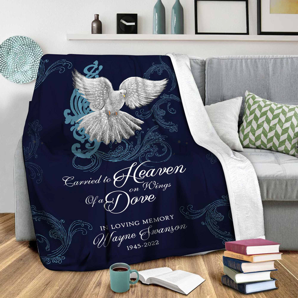 In Loving Memory Gifts, Custom Blanket Mom Gifts For Mothers Day ...