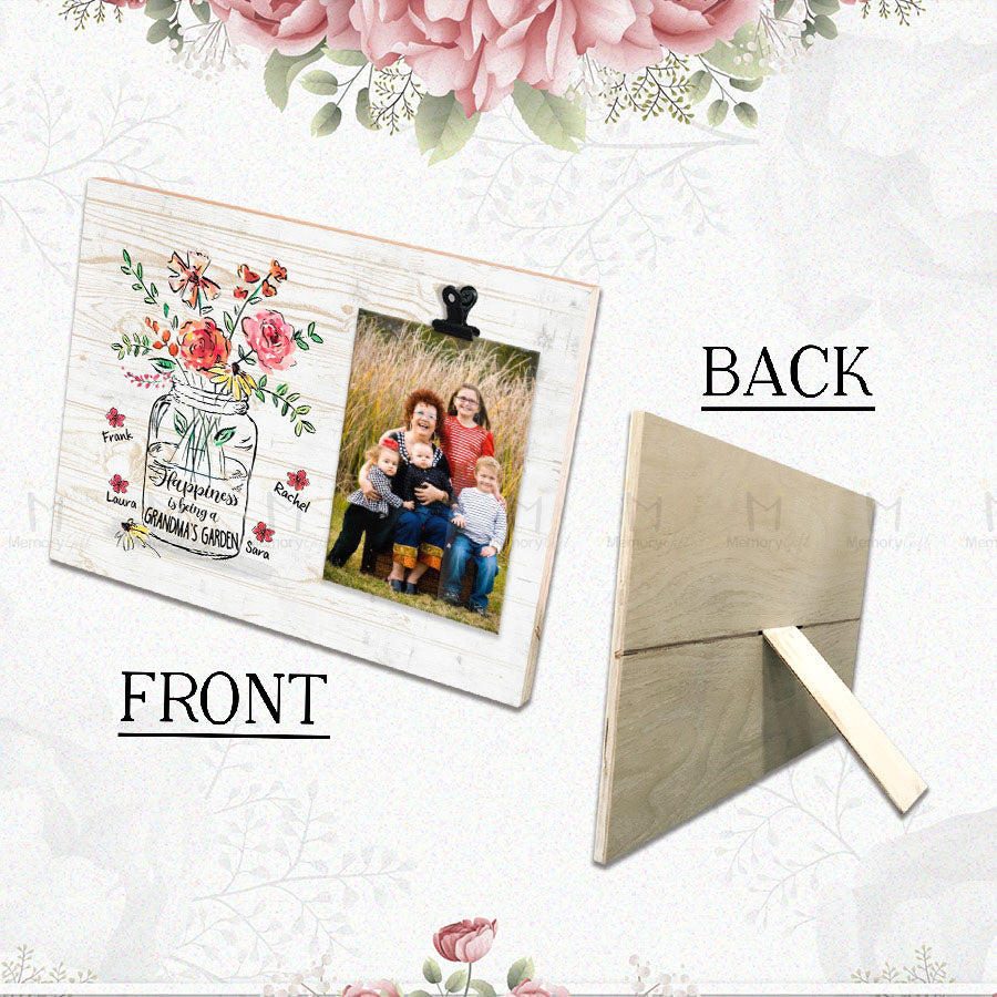 Personalized Grandmother Gift, Picture Frames Custom Mothers Day Gift ...